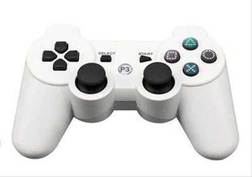 Джойстик PS3 White Белый опт