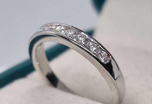 Кольцо дорожка с бриллиантами (муассанитами)