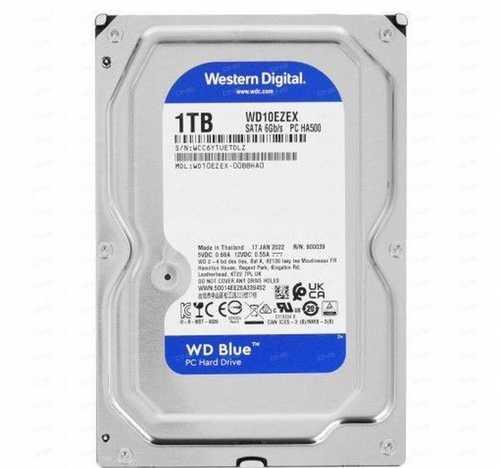 Жесткий диск 1 тб оригинал WD Blue