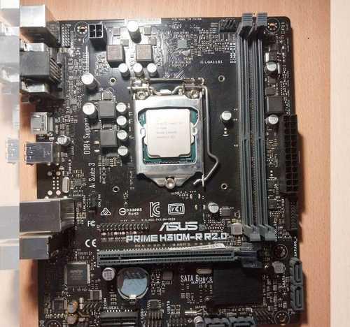 Asus h310m-R R2.0 и i3-8100