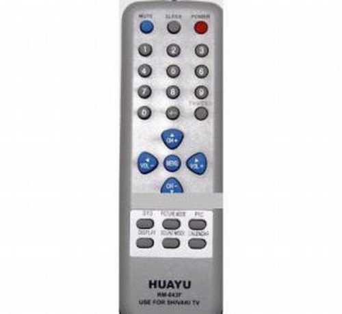Пульт Д/У Shivaki RM-643F TV universal "huayu"