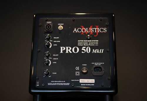 Сабвуфер MJ Acoustics Pro 50 Mk II