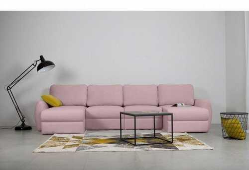 Модульный диван Полан-5 Velvet Pink