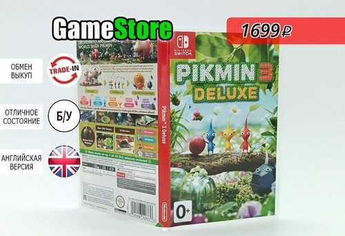 Pikmin 3 Deluxe (Nintendo Switch, английская б/у