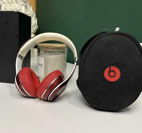 Наушники Beats Solo 2 Red Luxe Edition