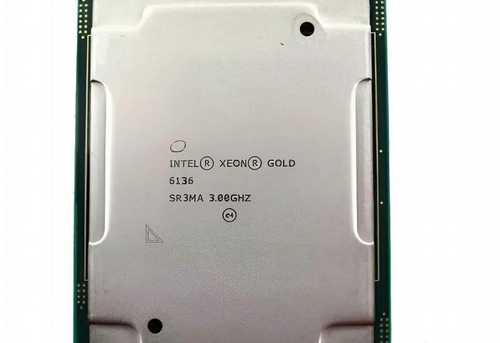 Процессор Intel Xeon Gold 6136, 3.7GHz, LGA3647