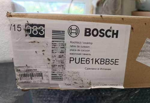 Индукционная панель Bosch Serie 4 PUE61KBB5E