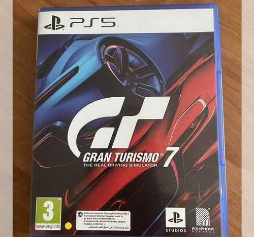 Grand turismo 7 ps5 диск