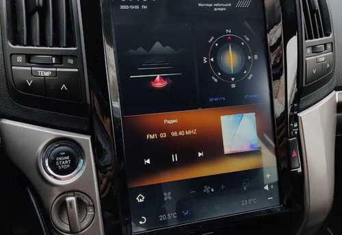 Магнитола Toyota Land Cruiser 200 Android Тесла
