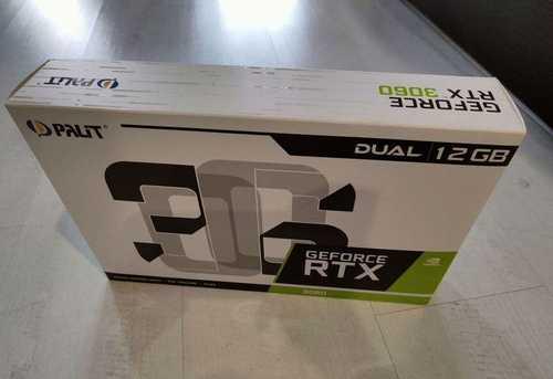 Видеокарта Palit nvidia RTX 3060 dual