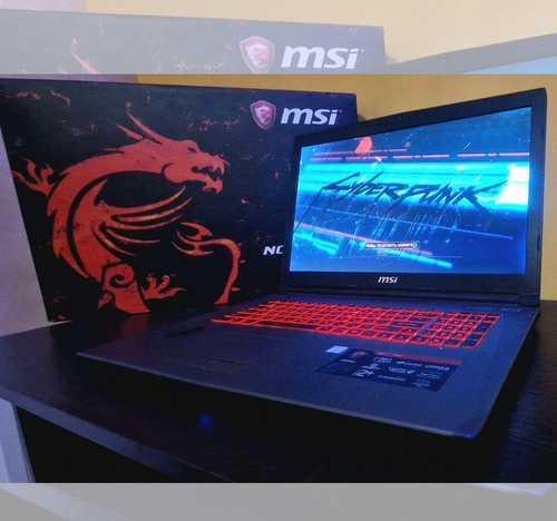 Игровой ноутбук msi 17.3