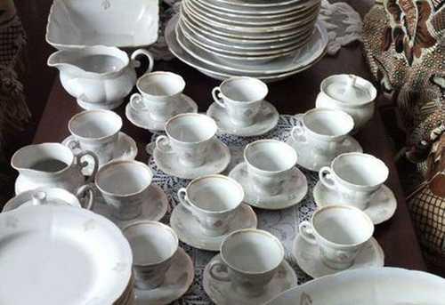 Чайно-столовый сервиз на 12 персон времён СССР