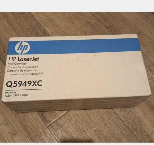 Картридж HP Q5949XC Black черный Laserjet Оригинал