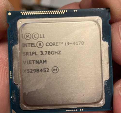 Процессор intel core i3 4170