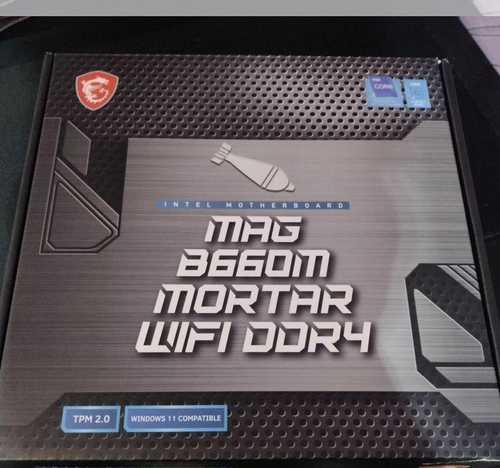 Материнская плата msi b660 mortar wifi ddr4