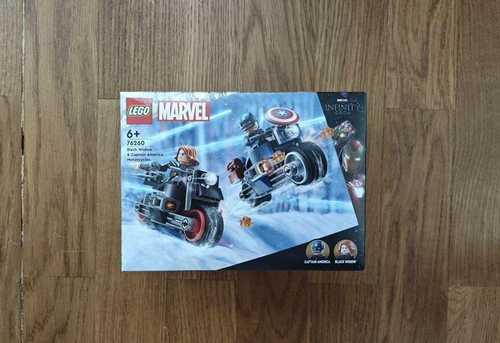 Новый Lego 76260 Black Widow & Captain America