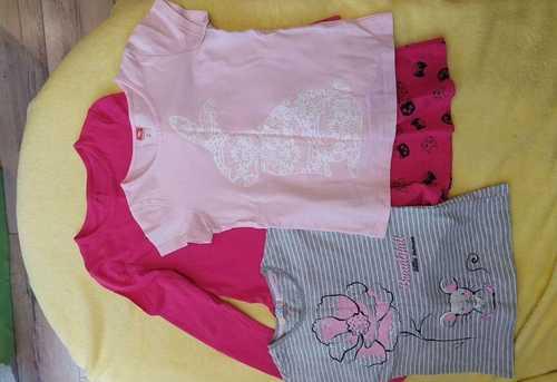 Пакет летней одежды для девочки 116-122