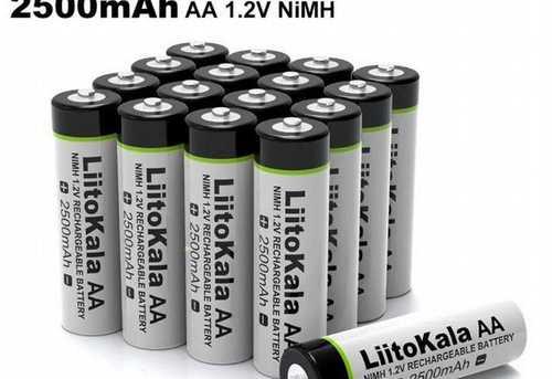 Мощные акб AA 1.2v 2500mAh