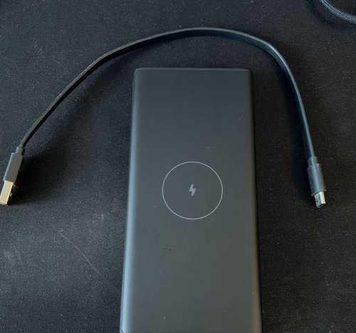 Powerbank xiaomi 10000 с беспроводной зарядкой