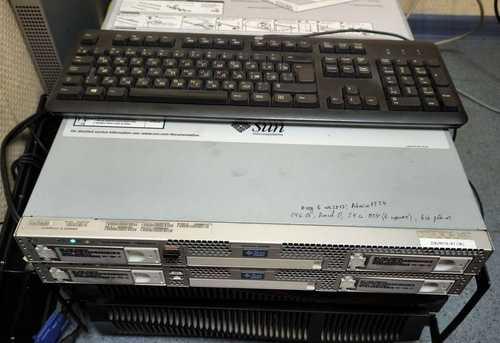 Sun Fire X2200 M2, 2 x quad AMD 2376, 24G RAM,SAS