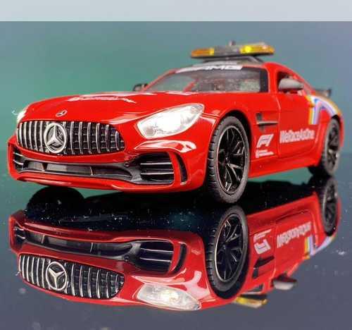 Модель Mercedes Benz AMG GT металл safety car