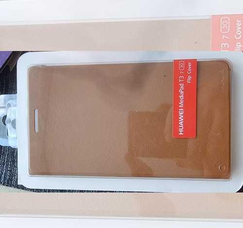 Чехол huawei Mediapad T3 7 Flip Cover Brown