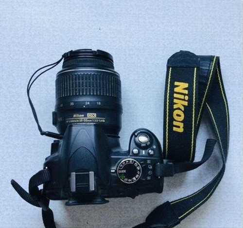 Цифровой фотоаппарат nikon d3100 kit18-55vr