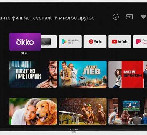 43 дюйма Телевизор Candy Uno 43 - 4K Smart TV LG