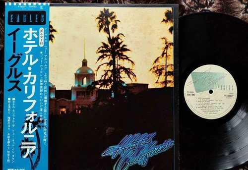 Eagles – Hotel California – оригинал Japan 1976 v1