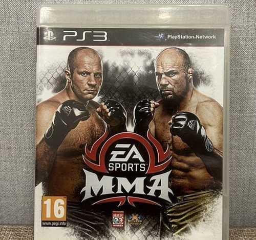 EA sports MMA ps3 диск