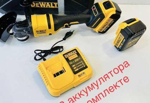 Аккумуляторная болгарка dewalt 21vXr-Lion4Ah
