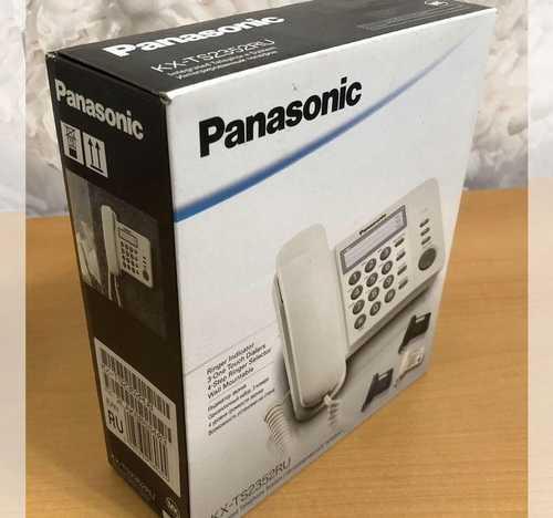 Телефон Panasonic KX-TS2352RUB