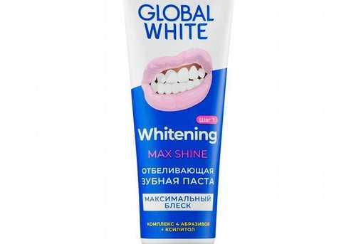 Global white. Зубная паста 100 мл. Whitening Max S