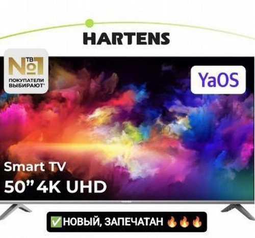 Новый 50"127см 4к Яндекс тв, Алиса, SMART TV