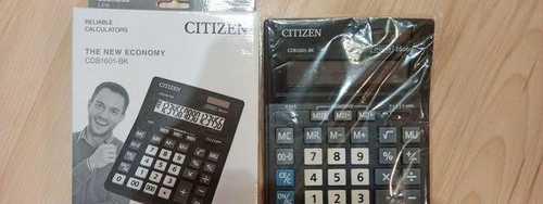 Калькуляторы citizen CDB-1601BK 2 штуки новые