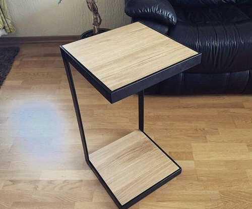 Столик / столик приставной лофт