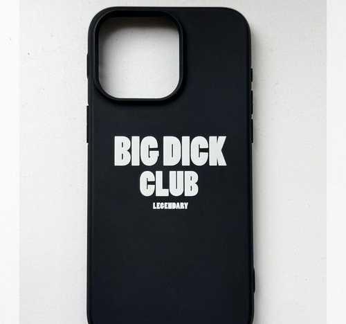 Чехол bandes “Big Dick Club” на iPhone 15 Pro Max