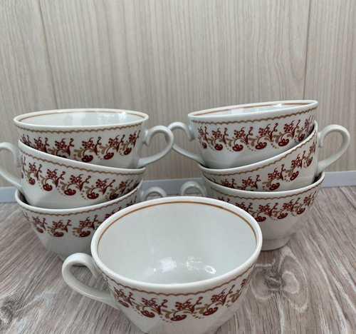 Чашки из фарфора СССР Рига