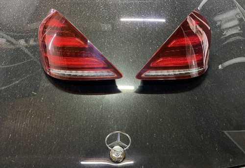 Задние фонари рестайлинг Mercedes W222