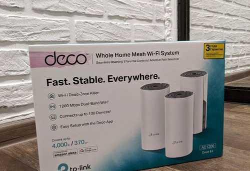 Wifi роутер TP-link Deco E4 (1 шт.)