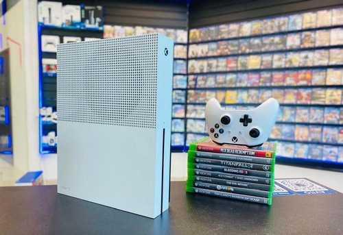 Xbox One S (с дисководом) /Гapaнтия/Рассpочка 0-12