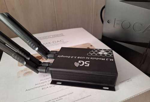 LTE 4G модем Fibocom L860-GL CAT16 с USB3 боксом