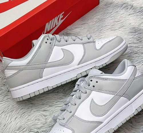 Nike dunk low grey fog