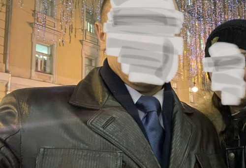 Кожаный пиджак
