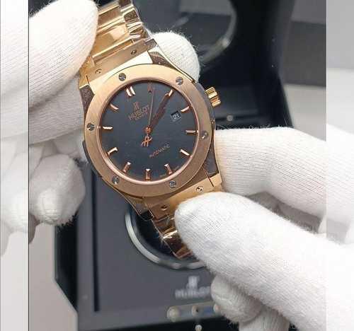 Мужские часы Hublot на браслете