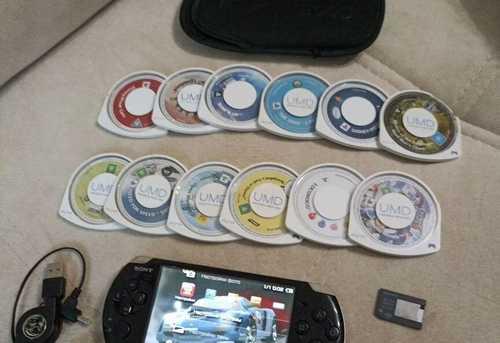 PSP 3008 + 12 дисков