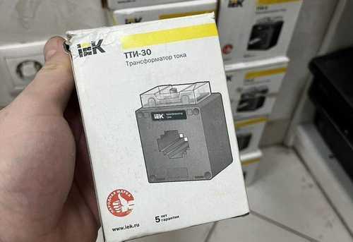 Трансформатор тока iek тти-30 новый