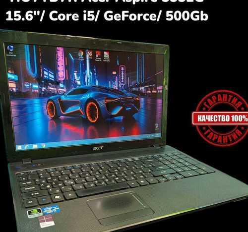 Ноутбук Acer Aspire 5552G (Core i5/ GeForce/500Gb)