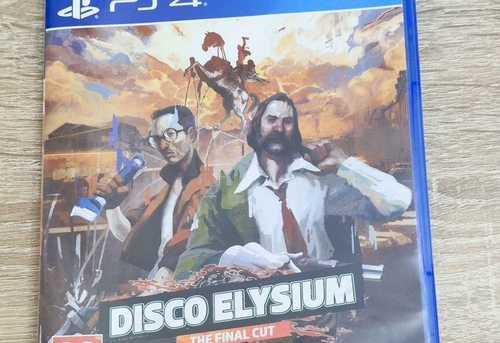 Disco elysium ps4 диск