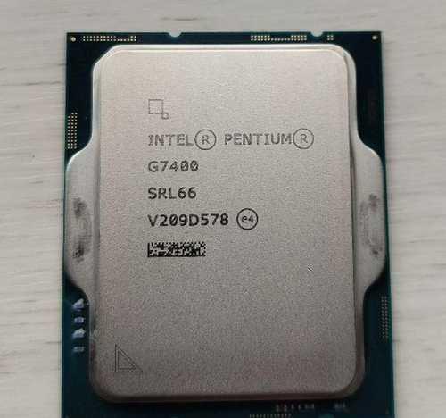 Intel Pentium Gold G7400 Socket 1700, вст. Графика